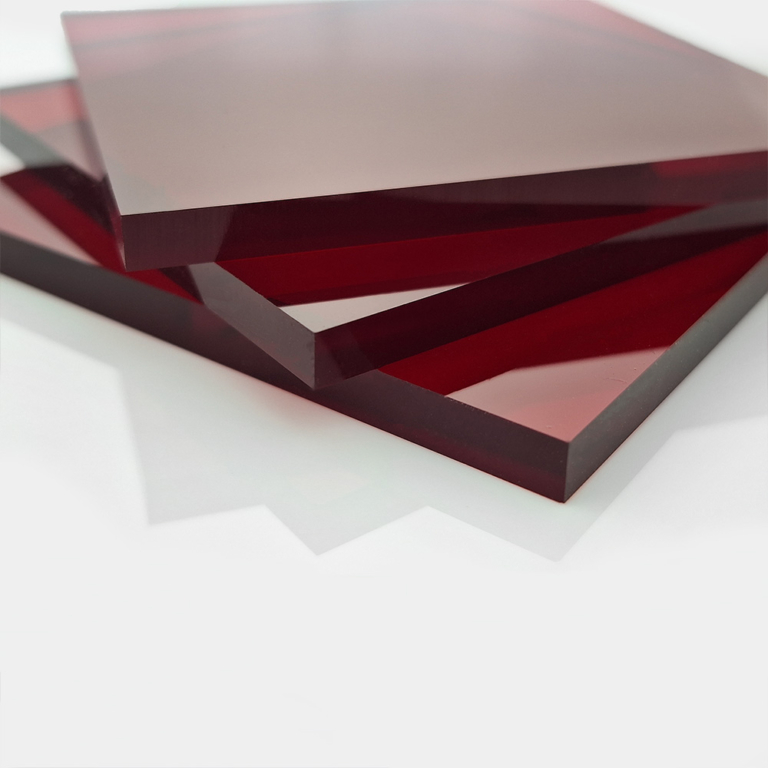 Red Translucent Acrylic Sheet | Cut To Size | 5 MM | CPS