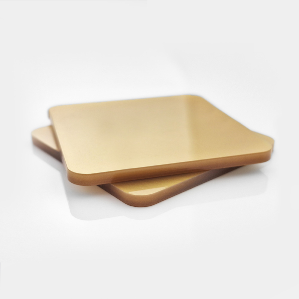 100% Recycled Gold Metallic Acrylic Sheet | 3 MM | CPS