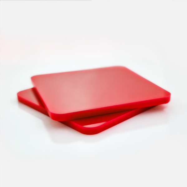 Red 100% Recycled Plastic Acrylic Sheet | 3 & 5 MM | CPS