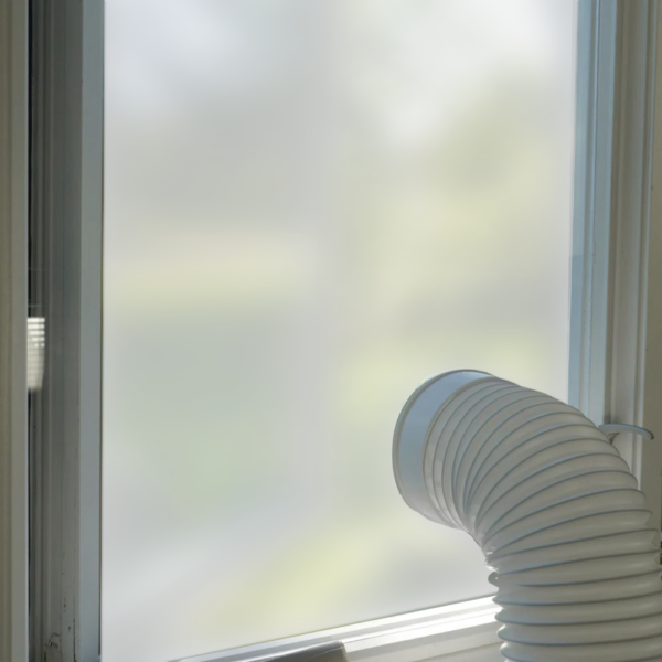 AC Window Seal & Window Attachment | Frosted For Privacy | CPS